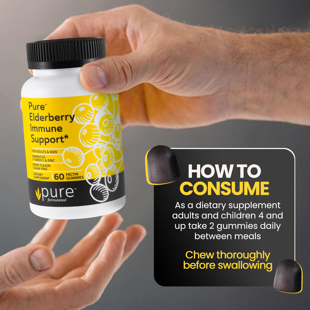 sugar-free elderberry gummies for dietary needs