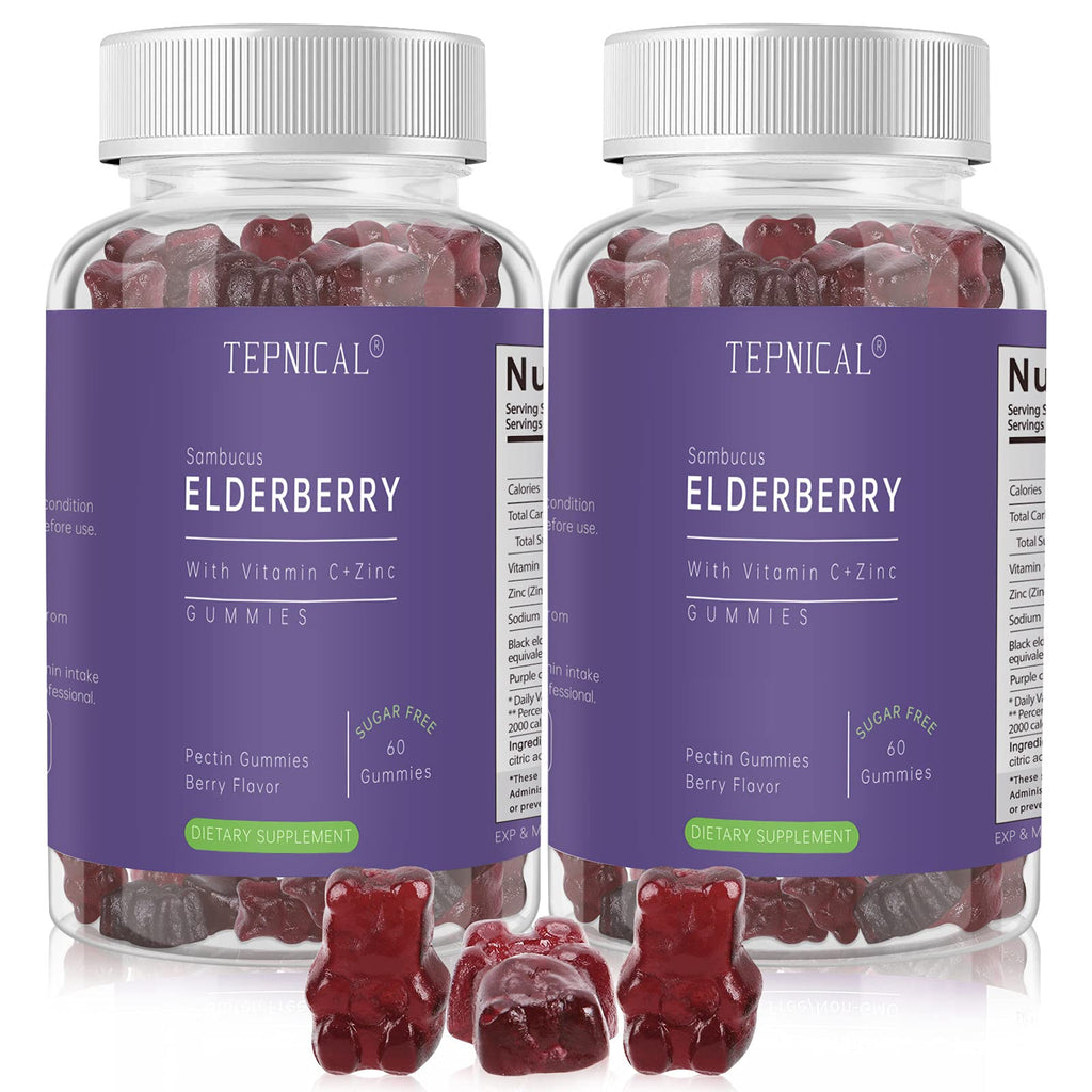 sugar-free elderberry gummies for immunity