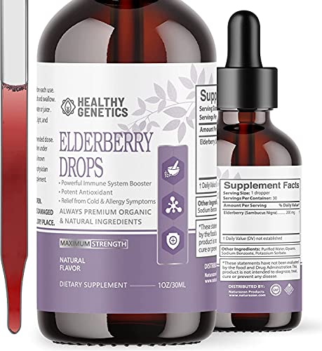 sugar-free elderberry immune booster