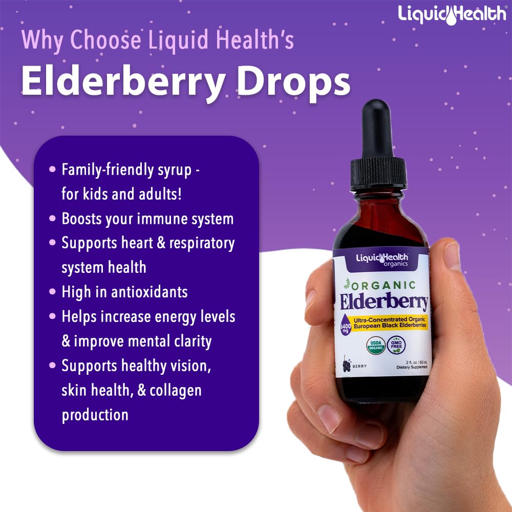 sugar-free elderberry liquid formula