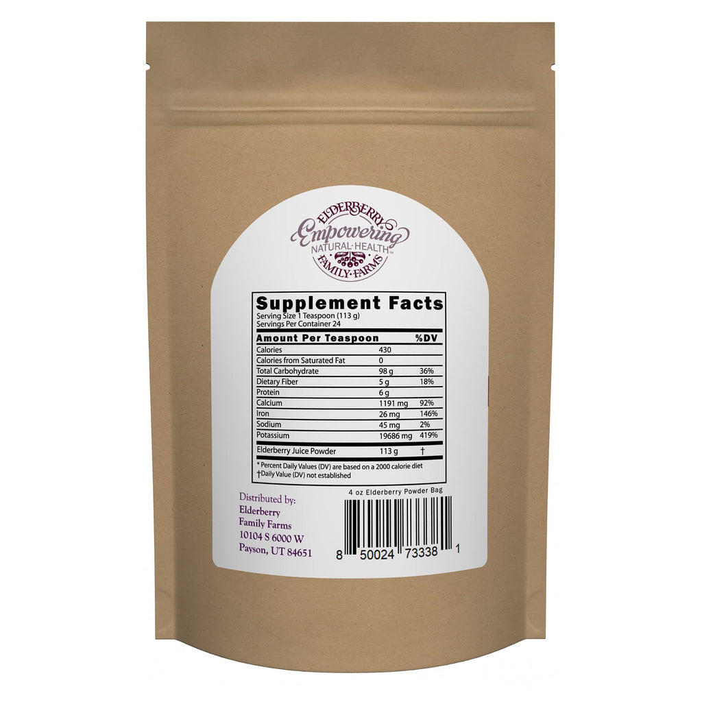 sugar free elderberry supplement
