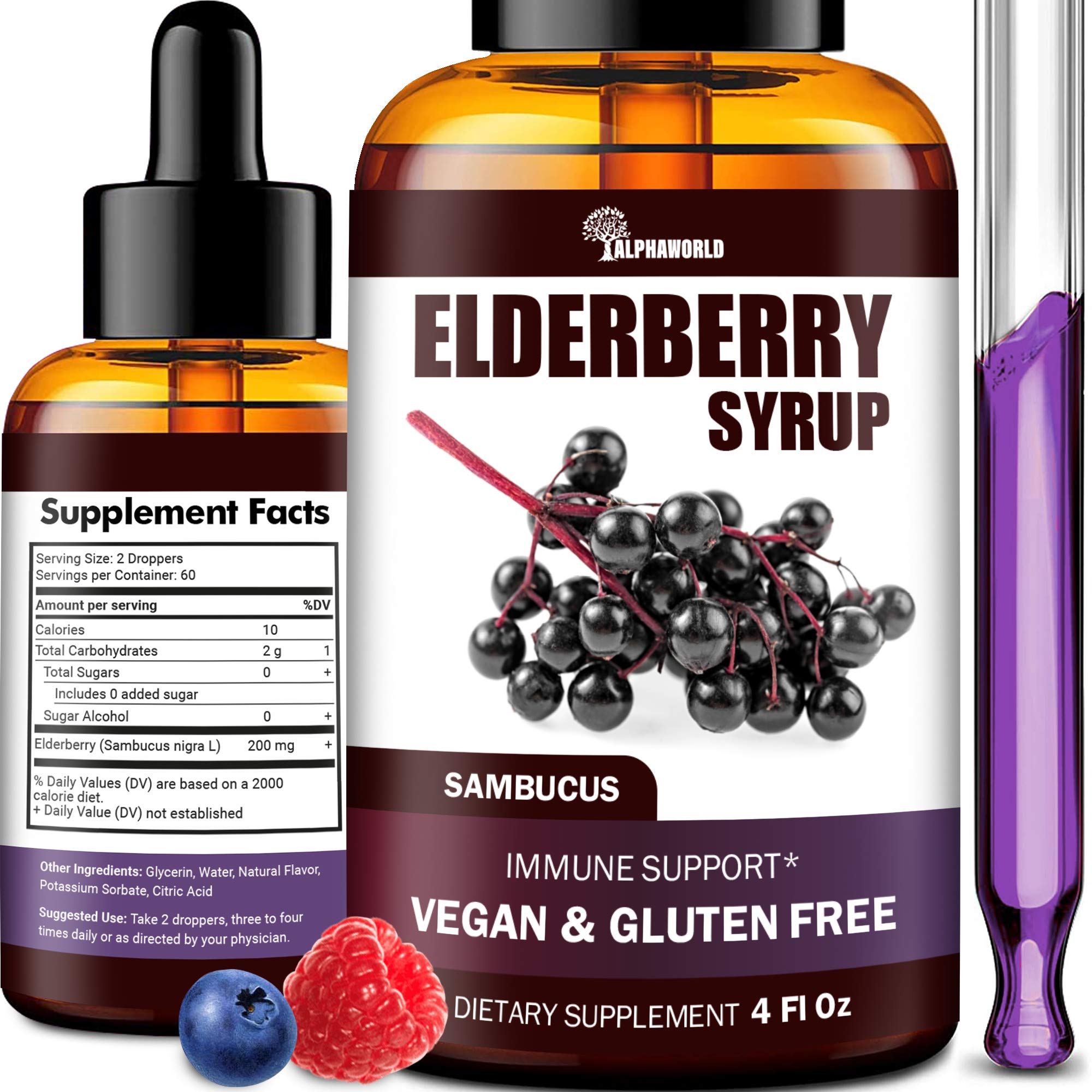 sugar-free elderberry syrup for kids