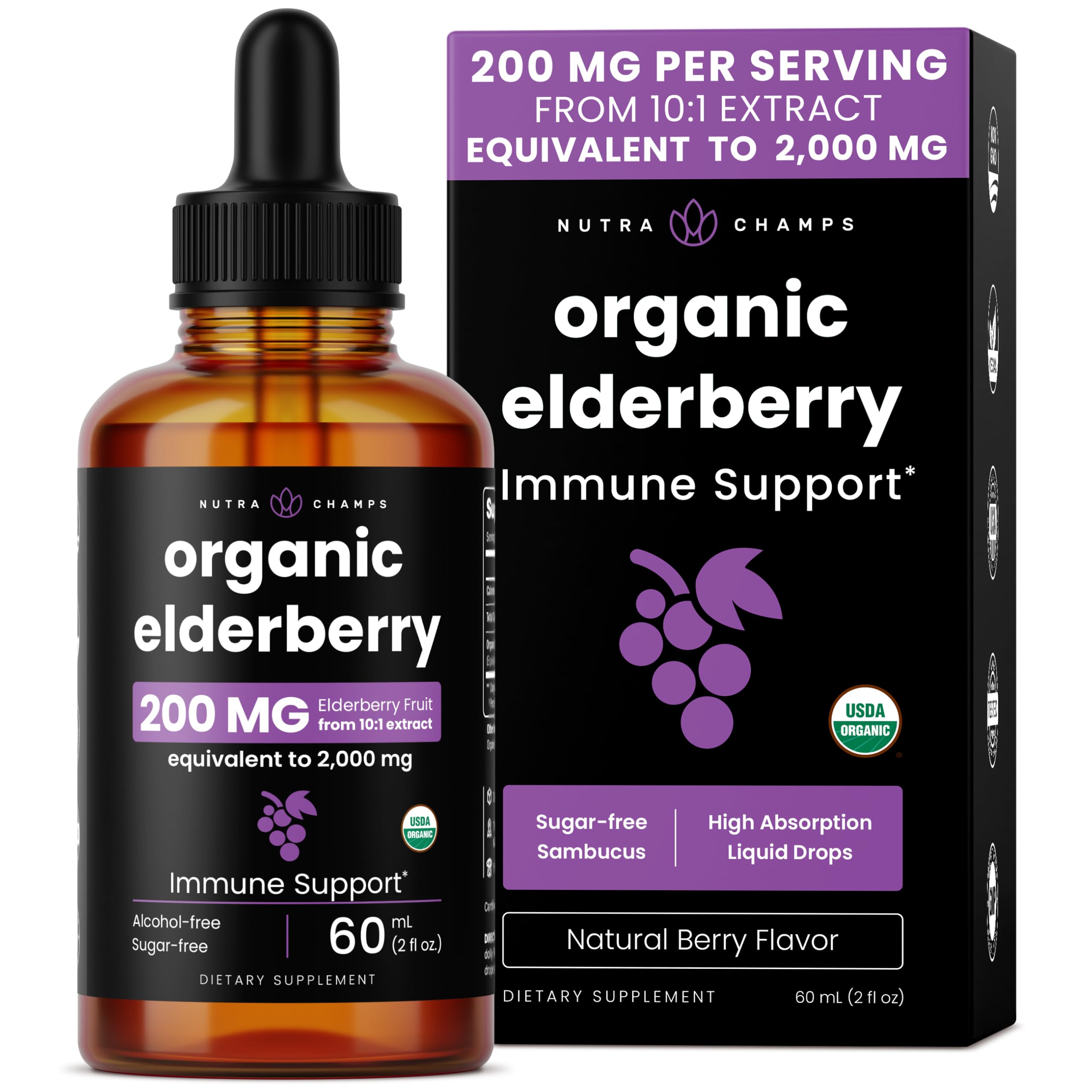 sugar-free elderberry syrup for wellness
