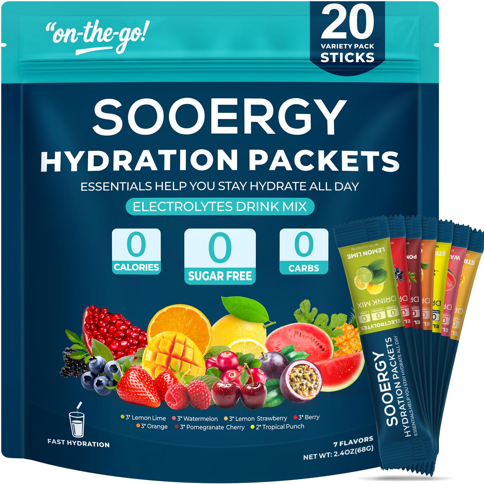 sugar free electrolyte drink mix