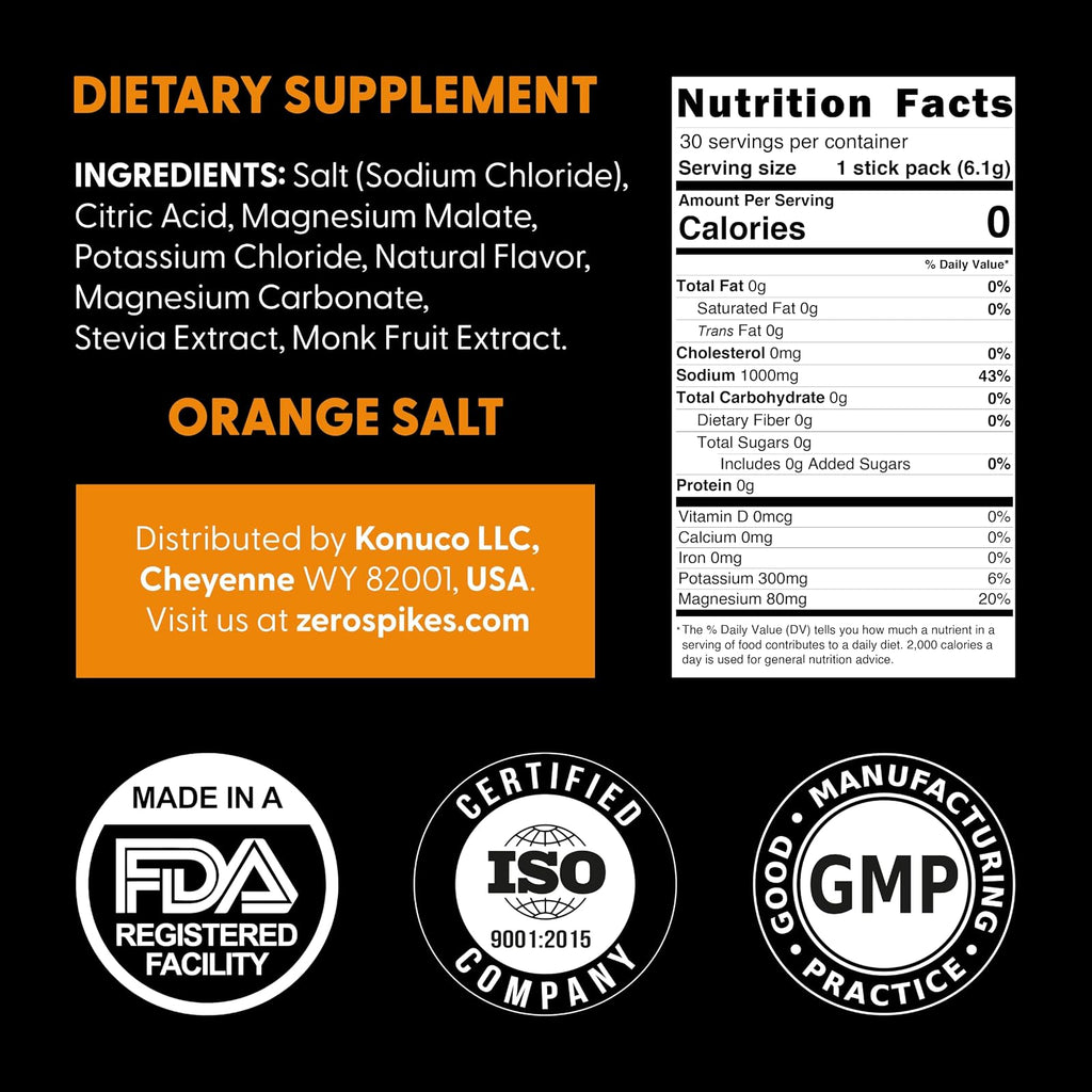 sugar-free electrolyte drink mix