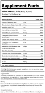 sugar-free electrolyte drink packets