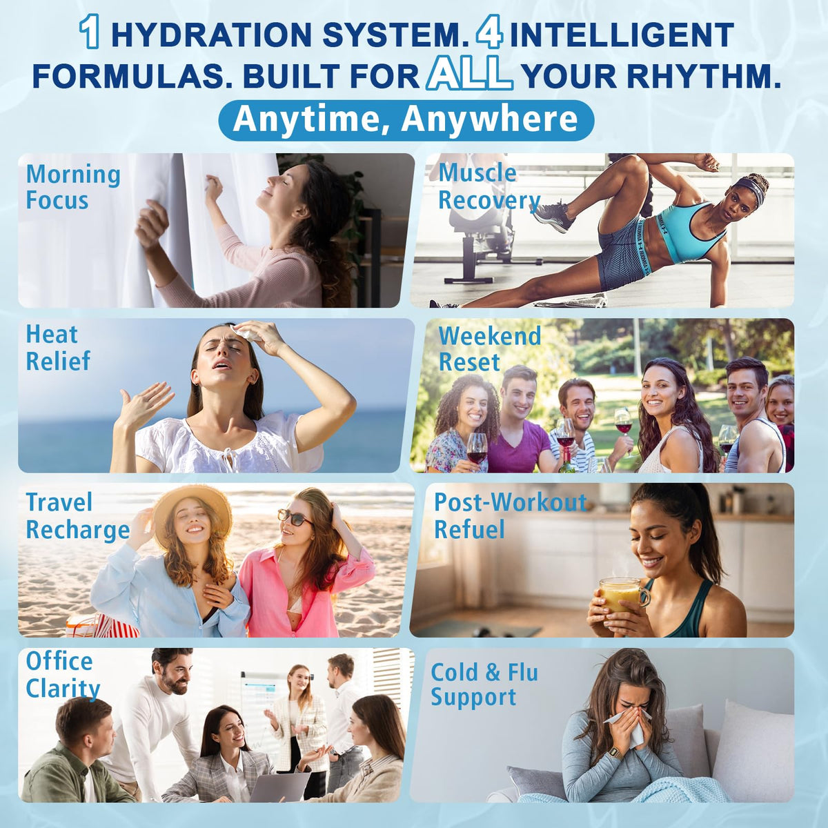sugar-free electrolyte drink powder