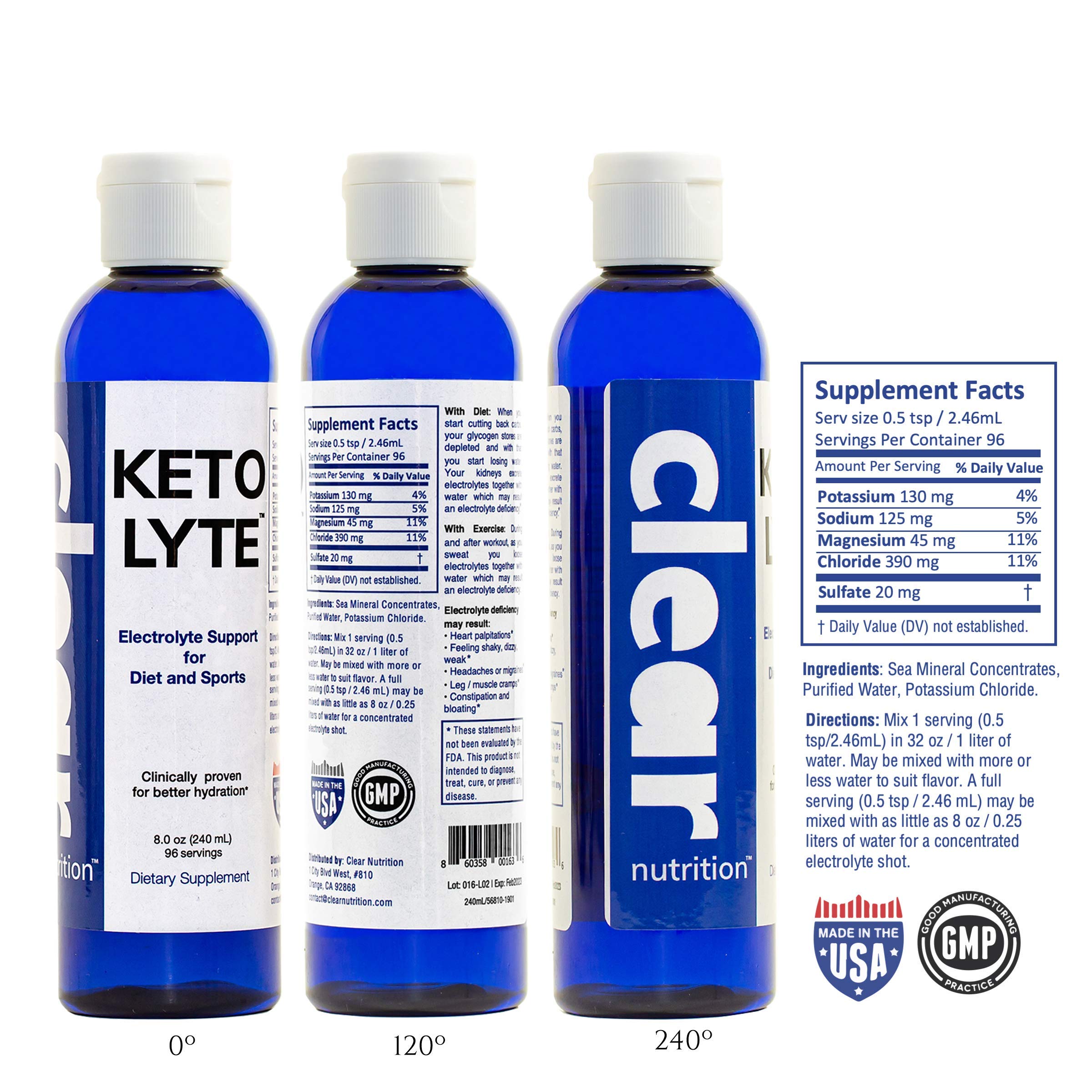 sugar-free electrolyte drops for energy