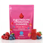 sugar free electrolyte gummies mixed berry