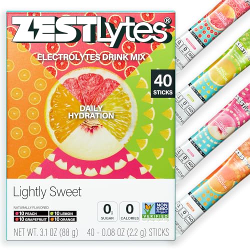 sugar free electrolyte hydration packets