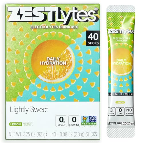sugar free electrolyte hydration packets