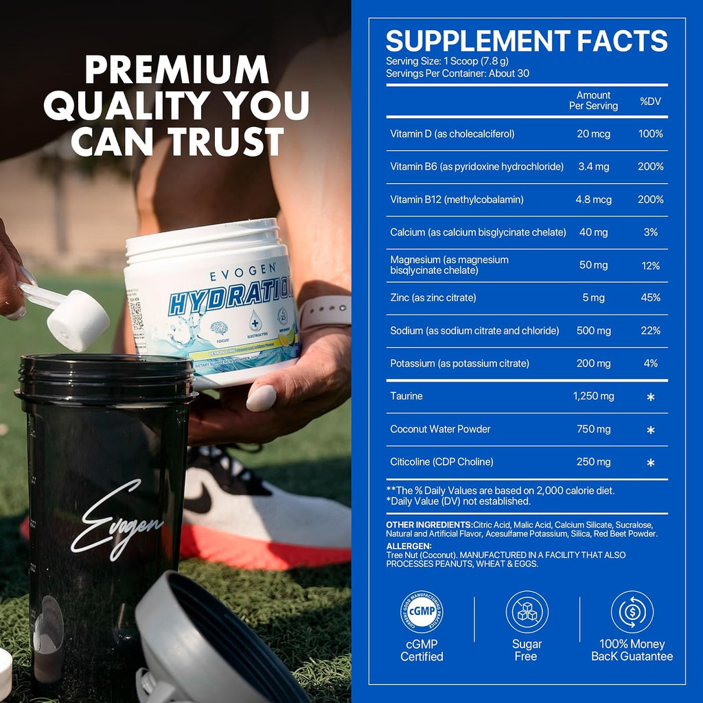 sugar-free electrolyte powder for athletes