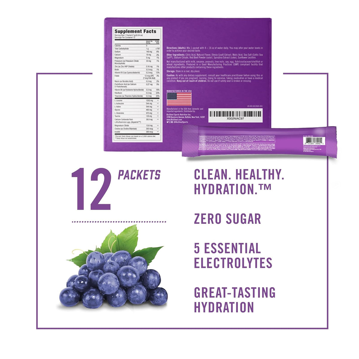 sugar-free electrolyte powder for athletes