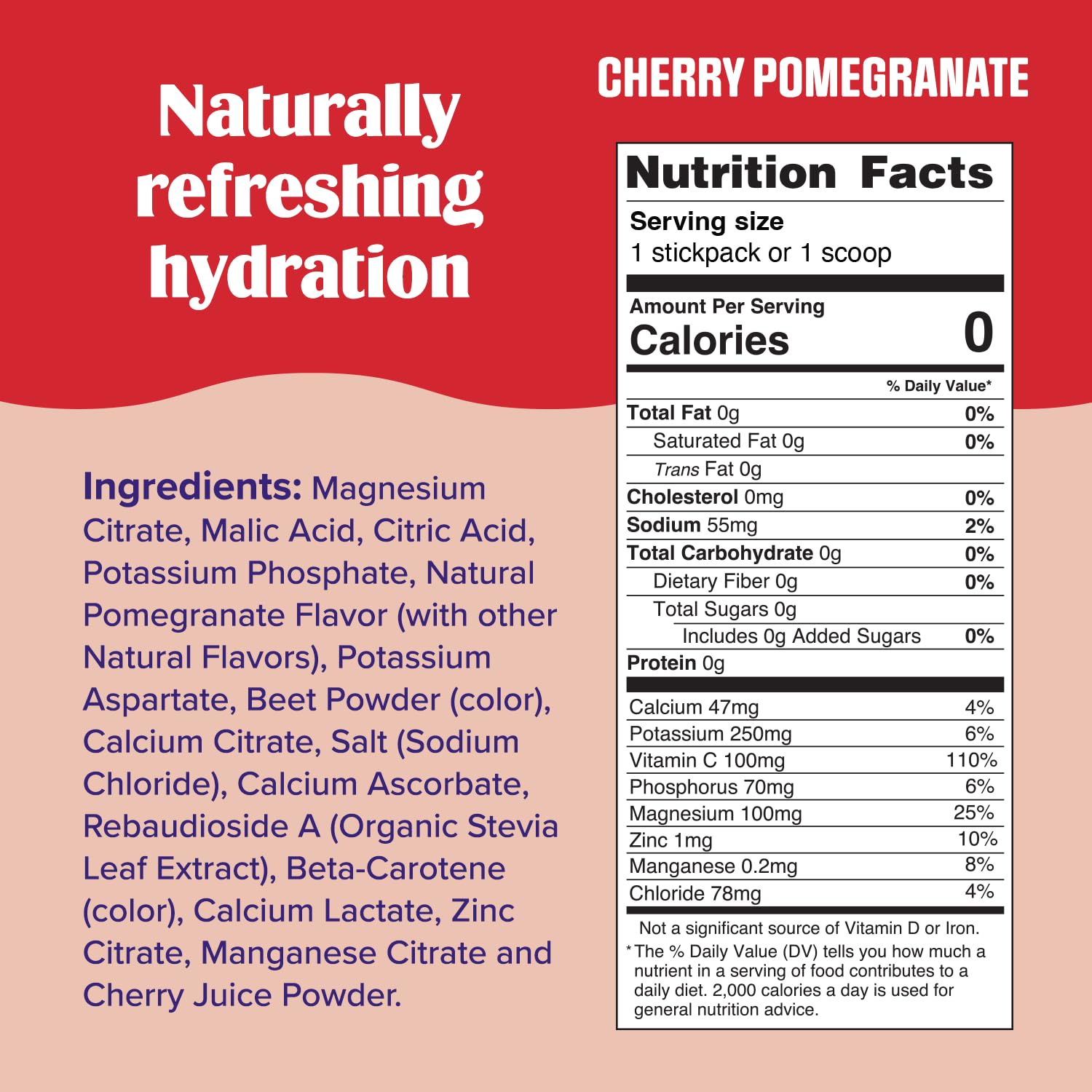 sugar-free electrolyte powder for healthy hydration