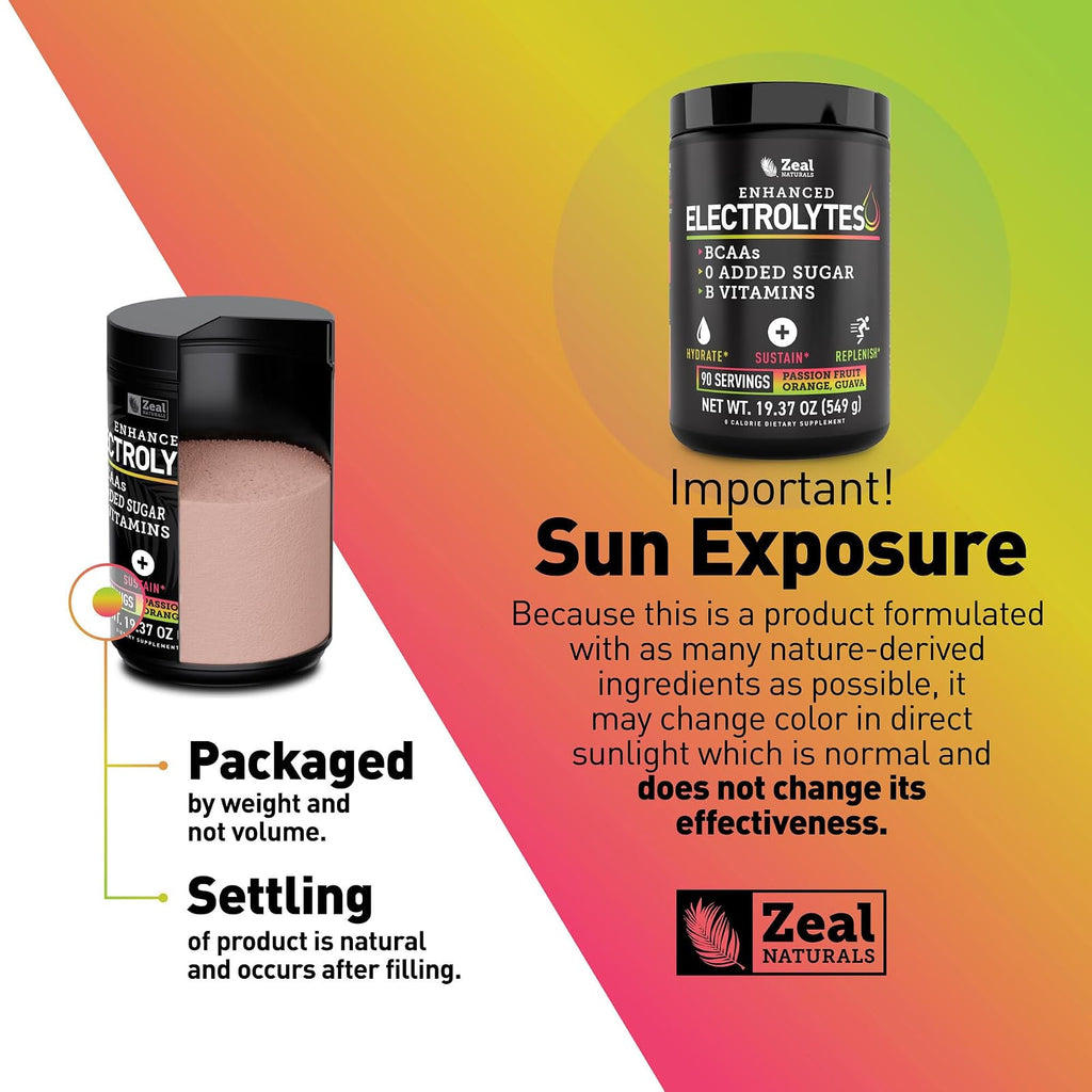 sugar-free electrolyte powder for healthy hydration
