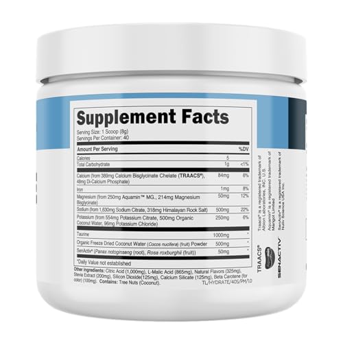 sugar-free electrolyte powder for healthy hydration
