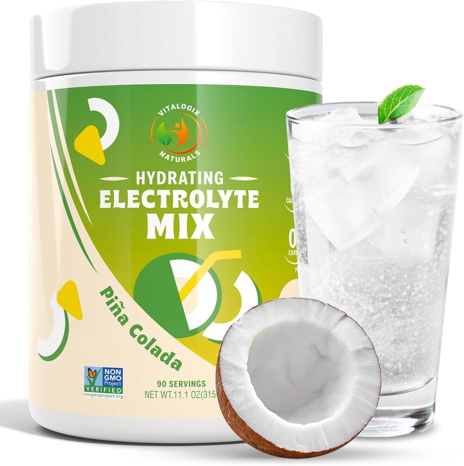 sugar-free electrolyte powder for hydration