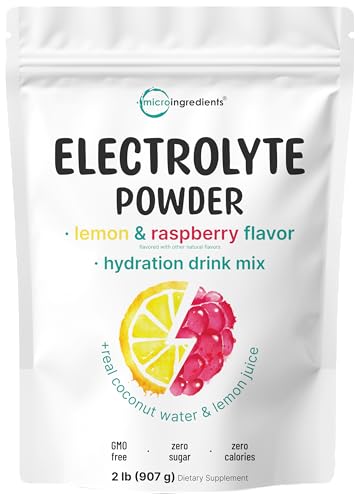 sugar-free electrolyte powder for hydration