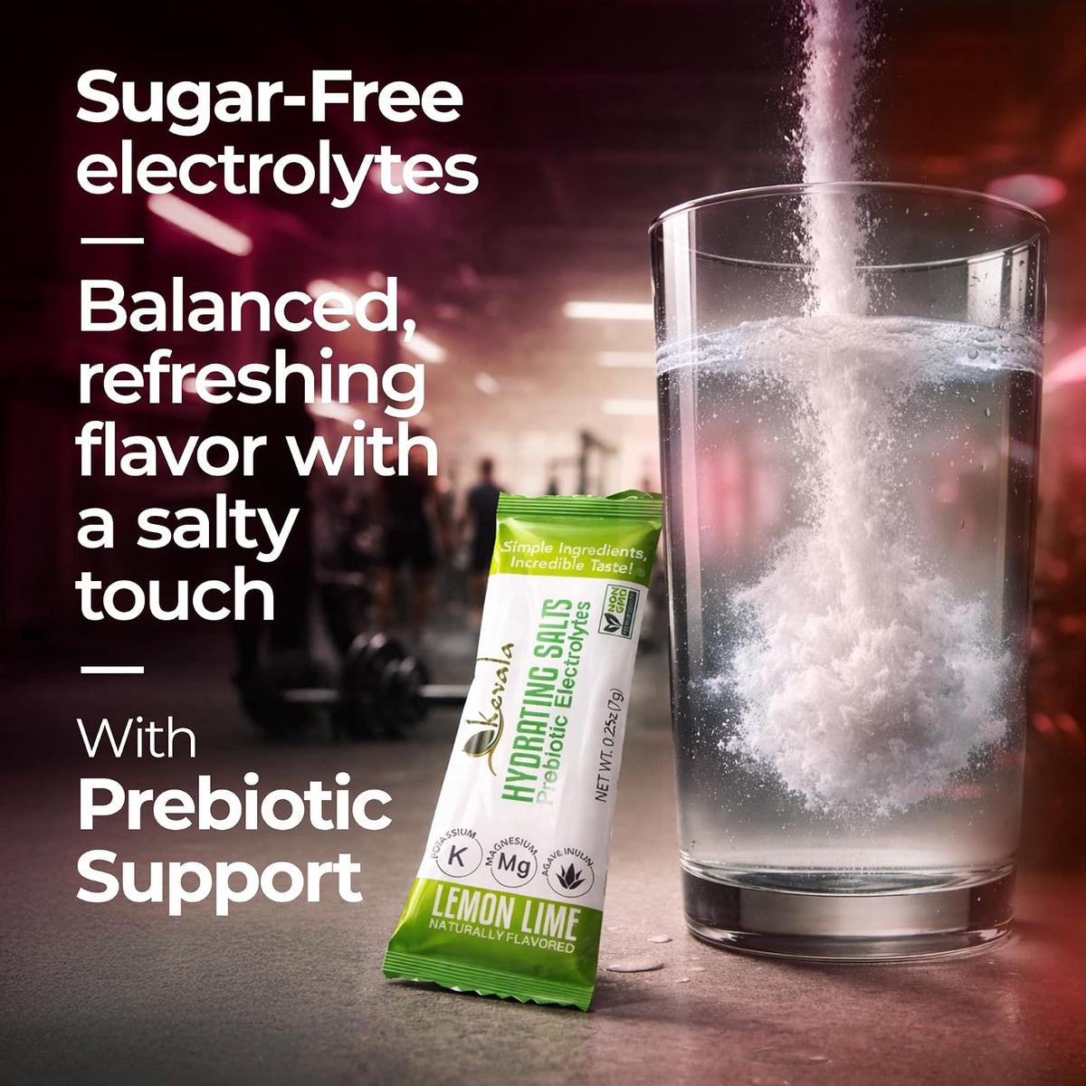 sugar free electrolyte powder for hydration