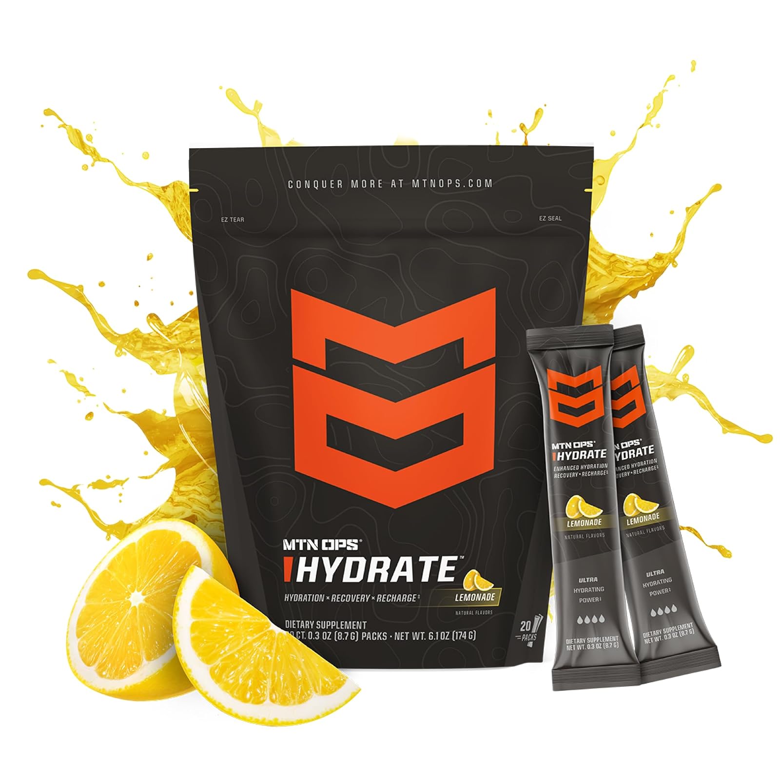 sugar free electrolyte powder lemonade flavour