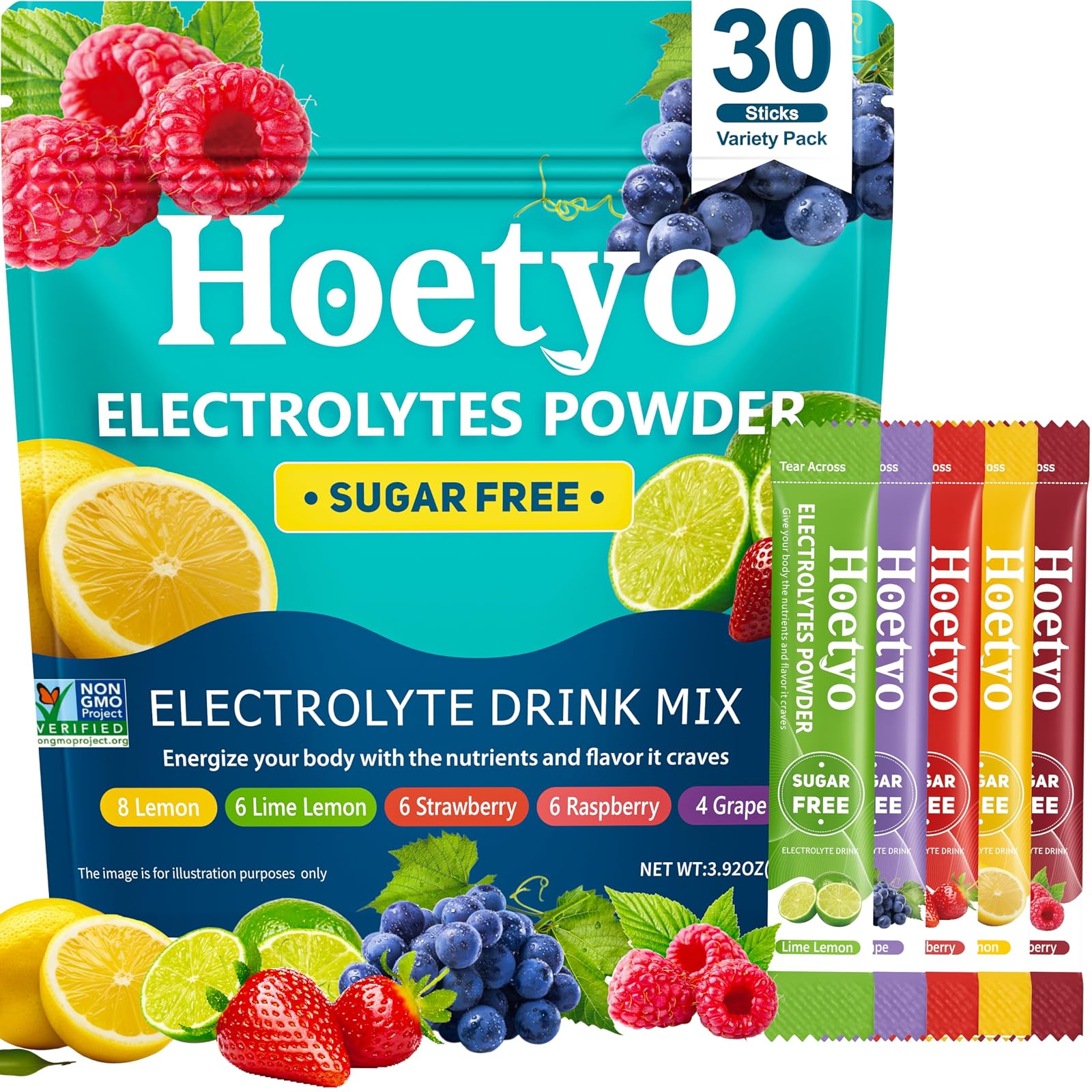 sugar-free electrolyte powder mix