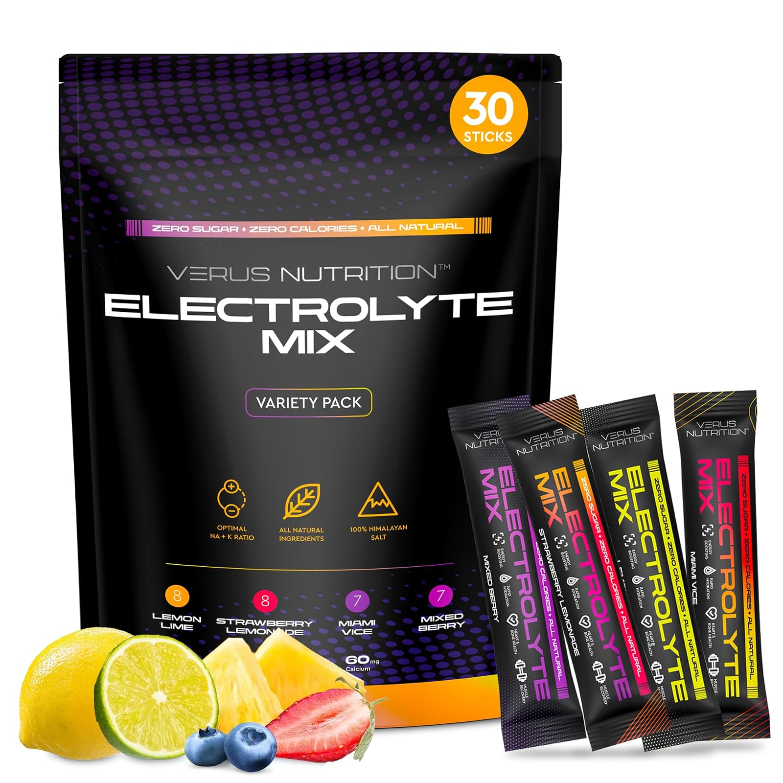 sugar-free electrolyte powder mix