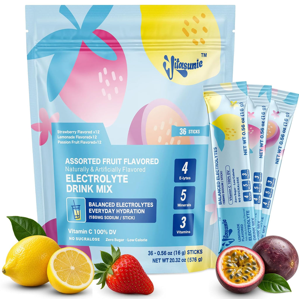 sugar free electrolyte powder packets
