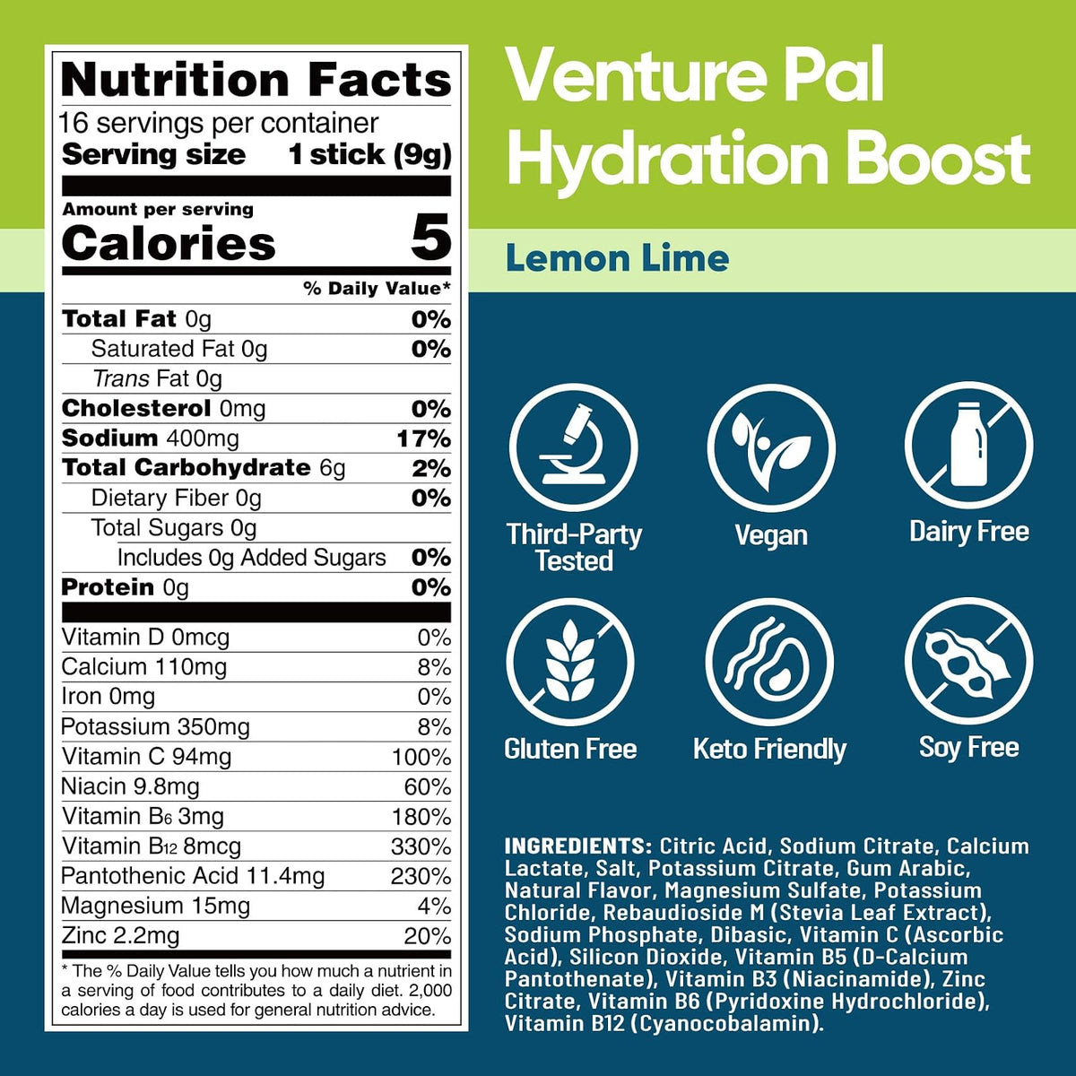 sugar free electrolyte powder packets
