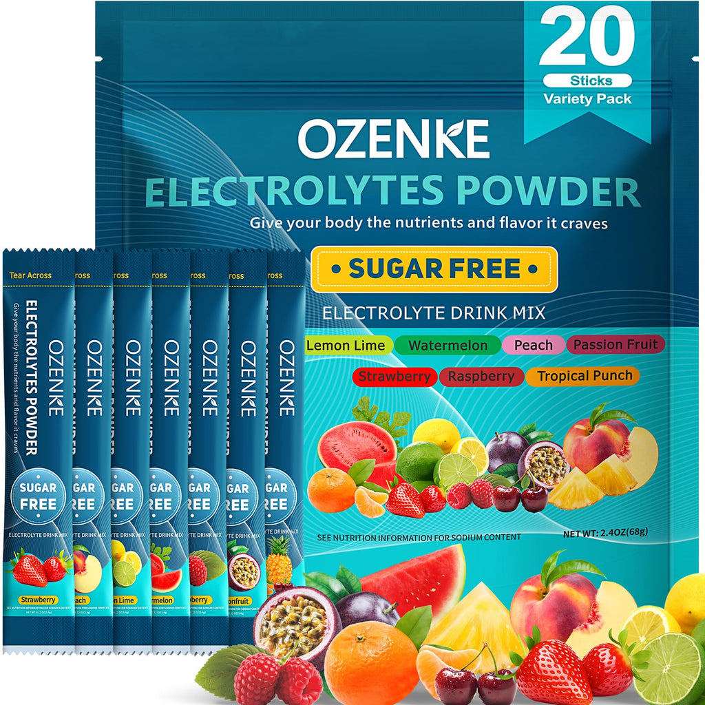 sugar free electrolyte powder packets