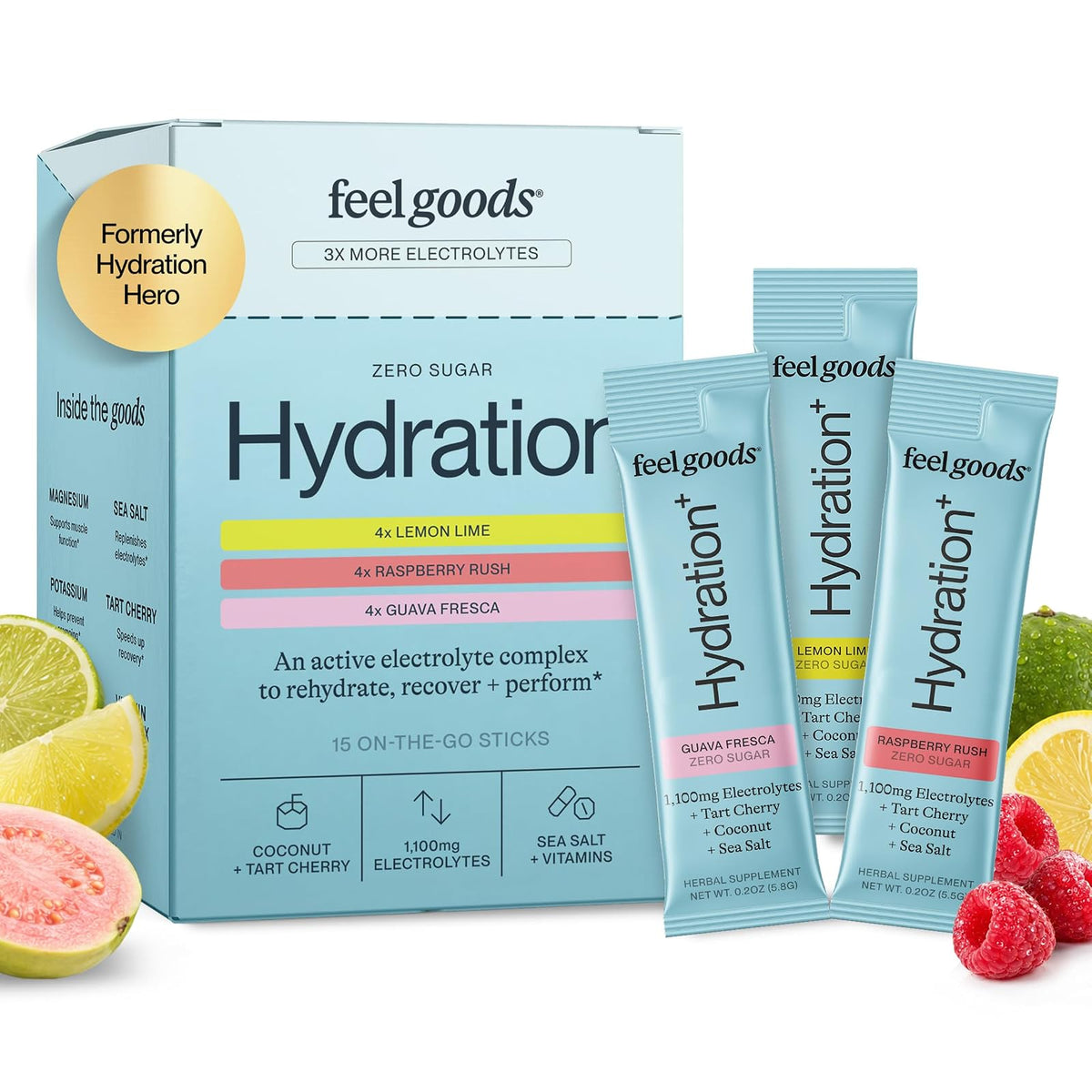 sugar free electrolyte powder packets