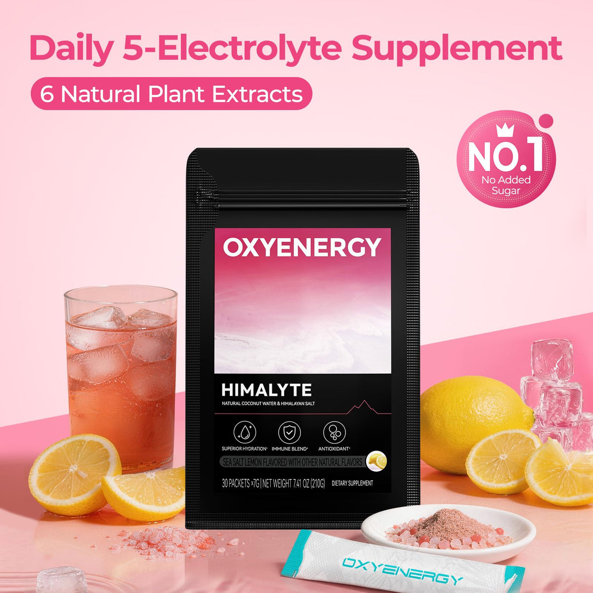 sugar free electrolyte powder packets