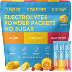 sugar free electrolyte powder packets