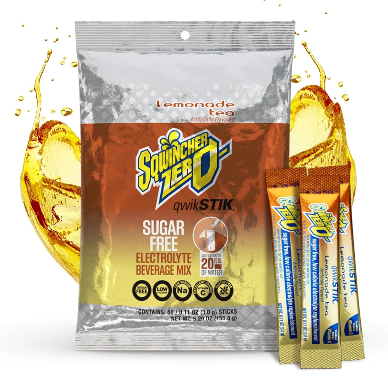 sugar free electrolyte powder sticks