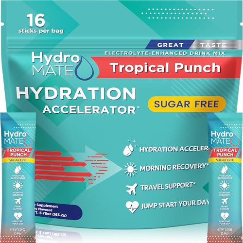 sugar-free electrolyte powder sticks