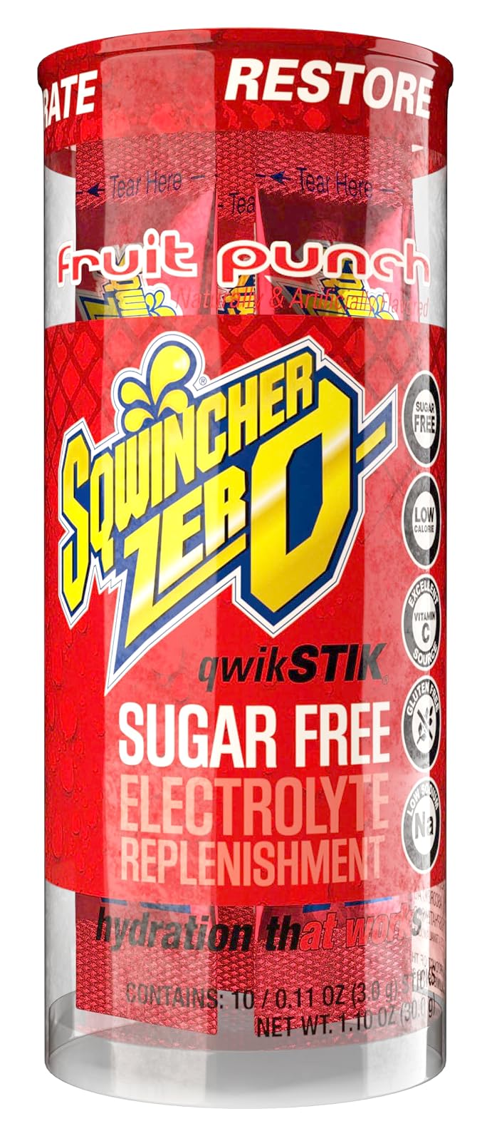 sugar free electrolyte powder sticks