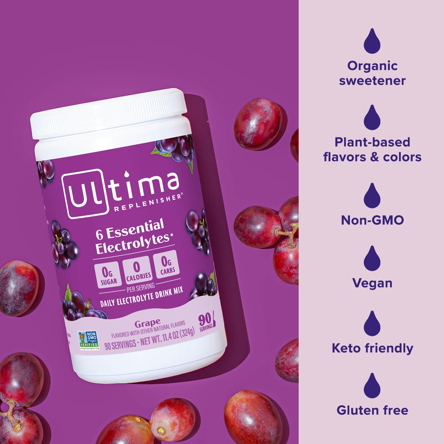 sugar-free electrolyte powder supplement