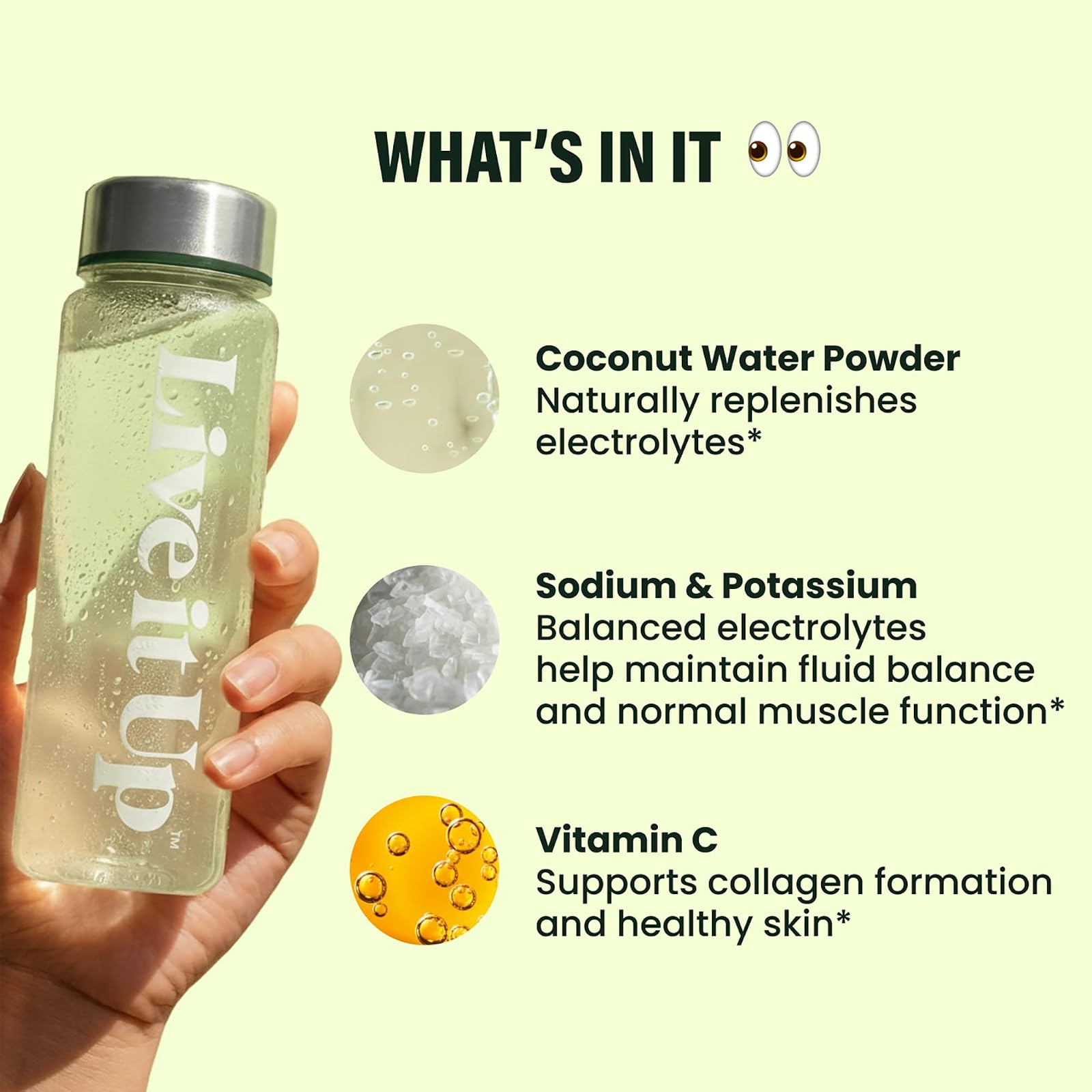 sugar-free electrolyte powder supplement