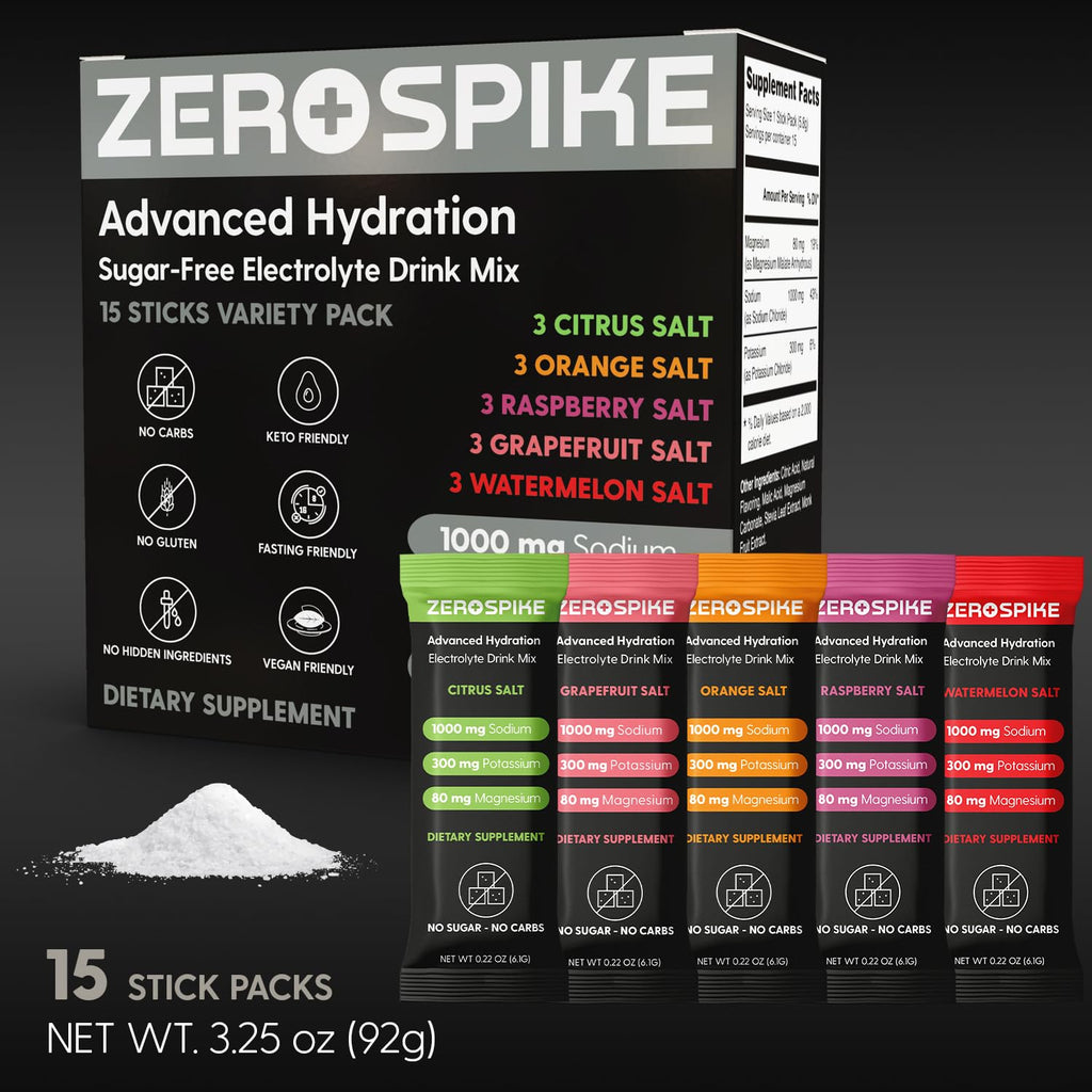 sugar-free electrolyte replacement packets