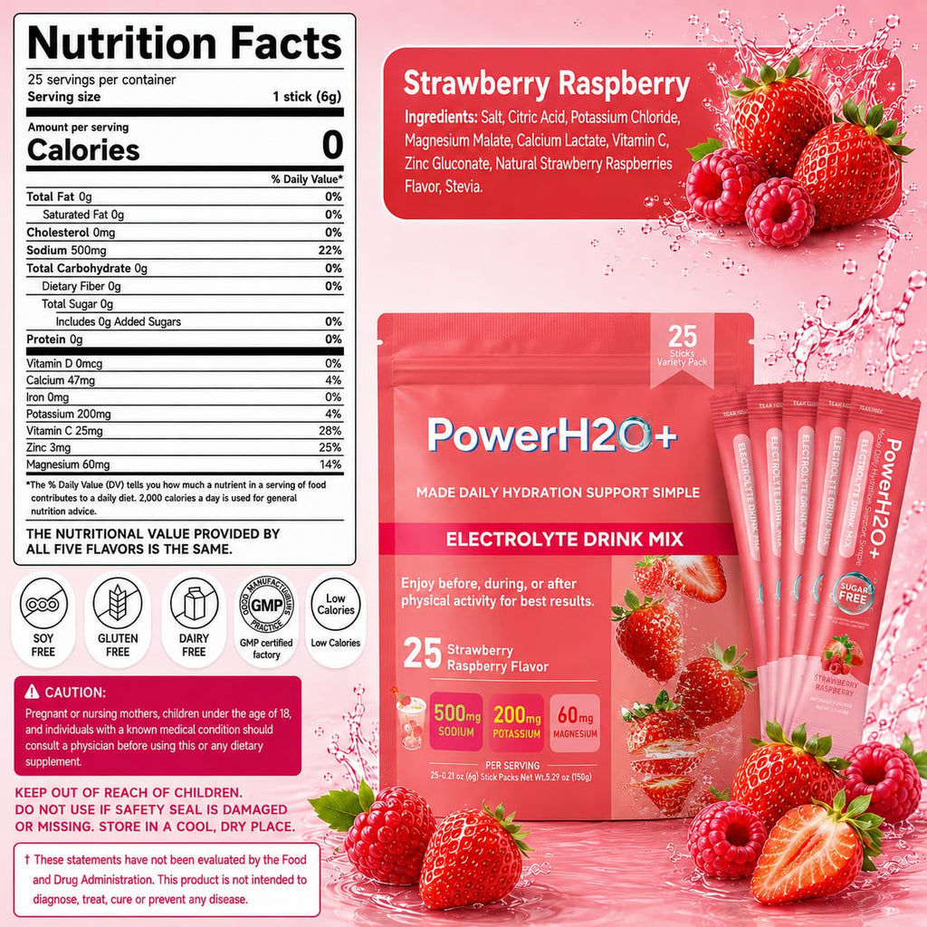 sugar free electrolyte replacement packets