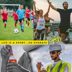 sugar-free electrolyte replacement solution