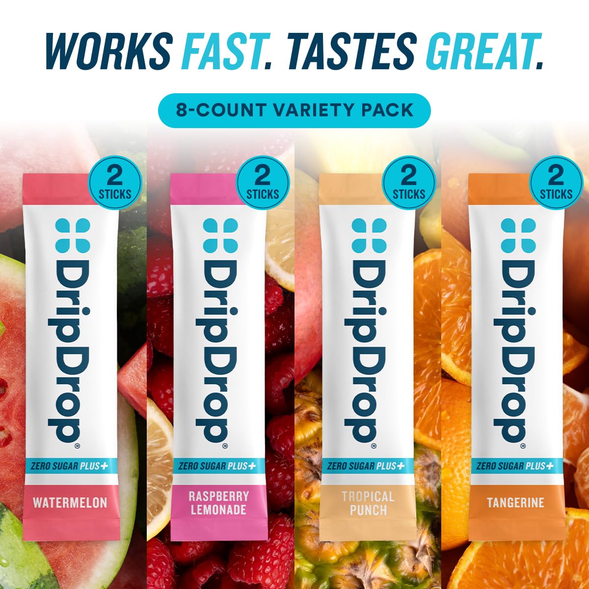 sugar-free electrolyte solution for hydration