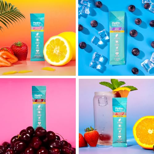 sugar-free electrolyte sticks for hydration