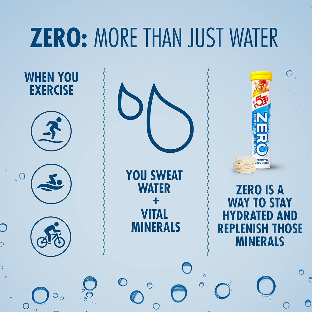sugar-free electrolyte tablets for energy