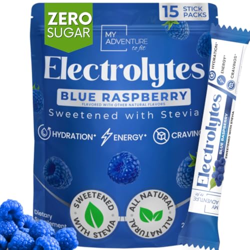 sugar free electrolytes blue raspberry