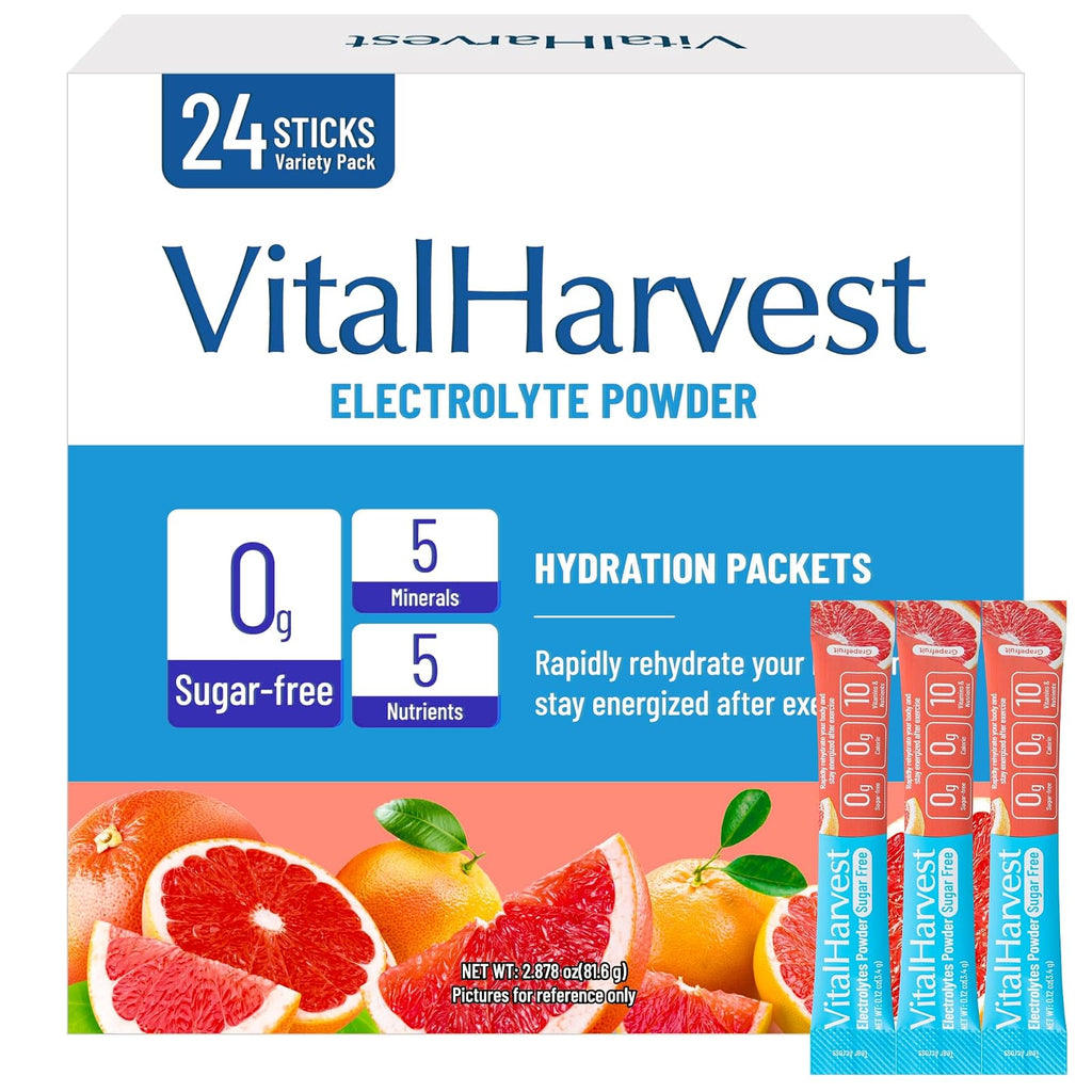 sugar free electrolytes powder packets
