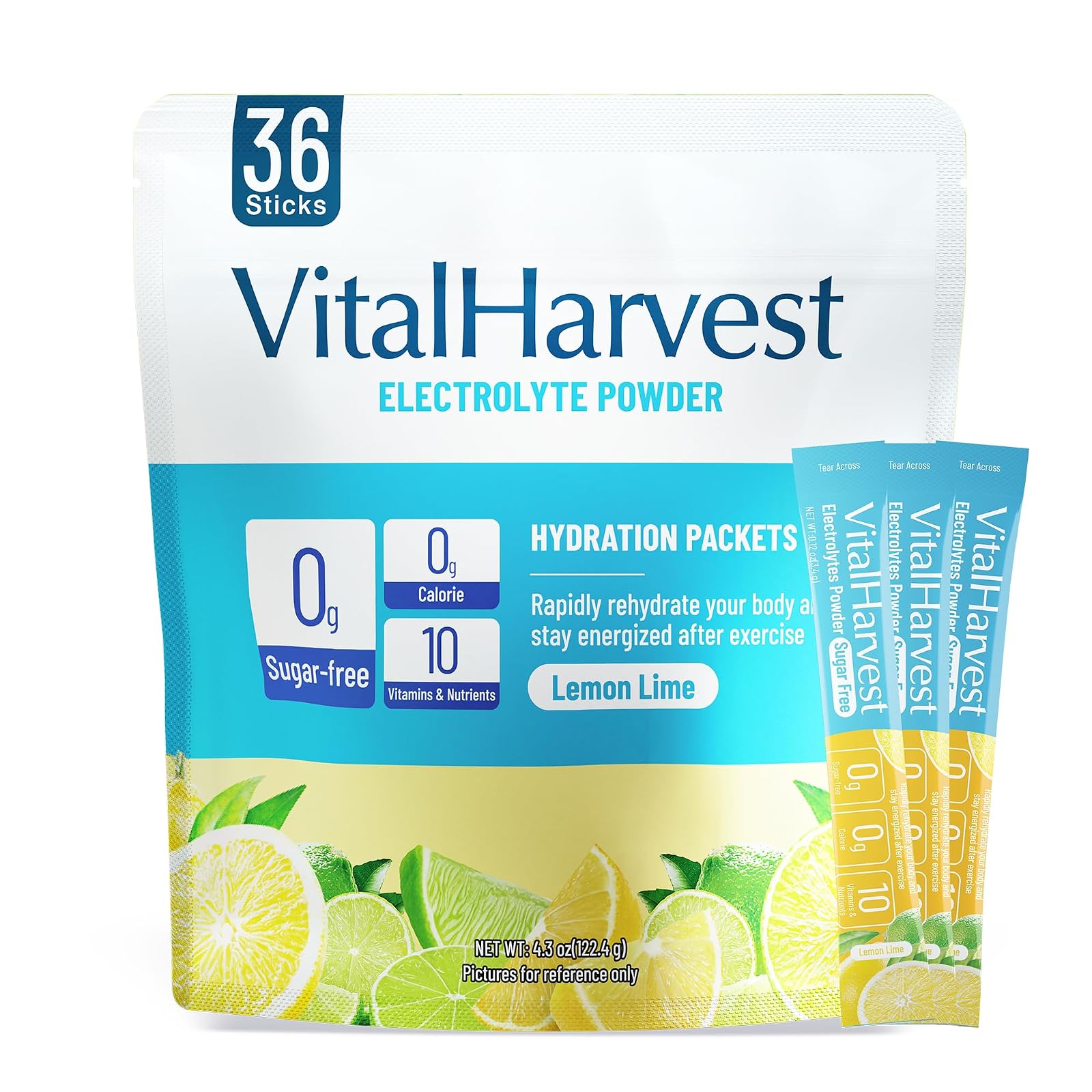 sugar free electrolytes powder packets