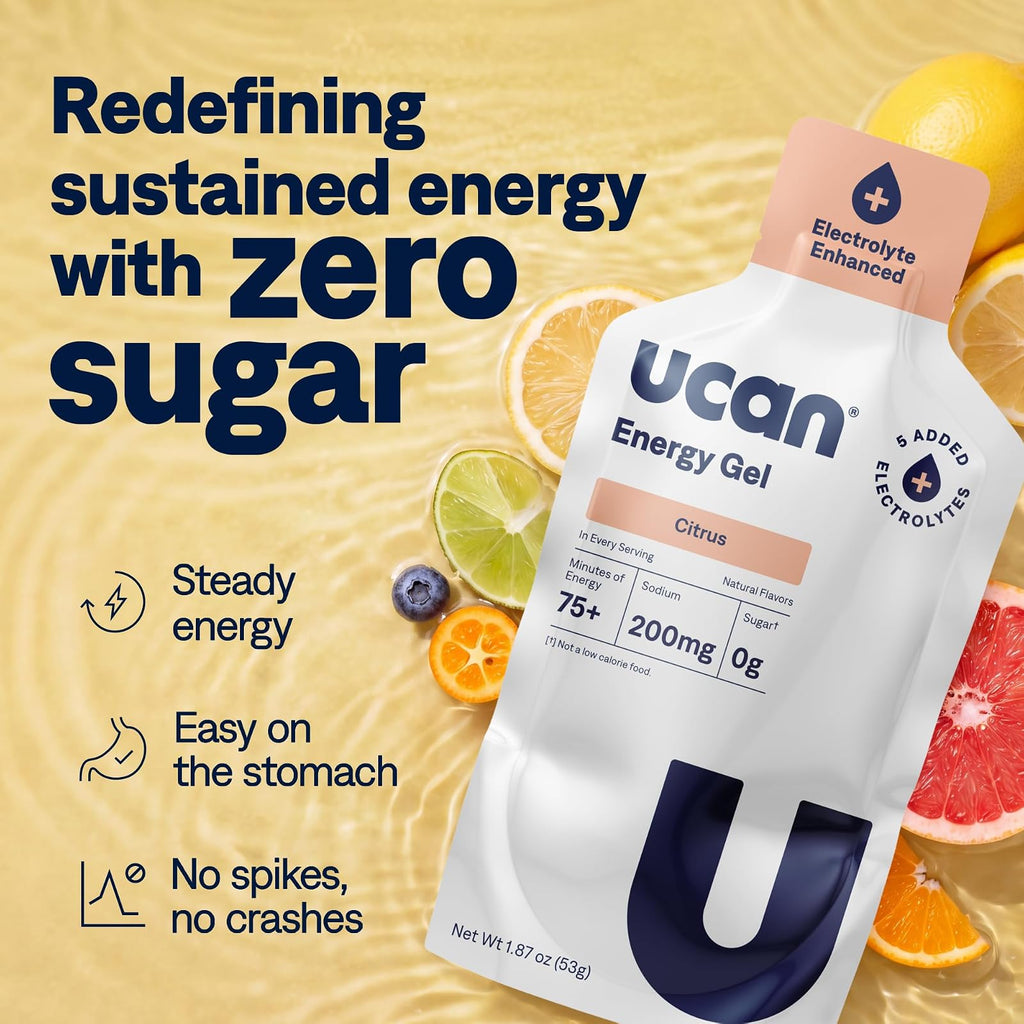 sugar free endurance gel for workouts