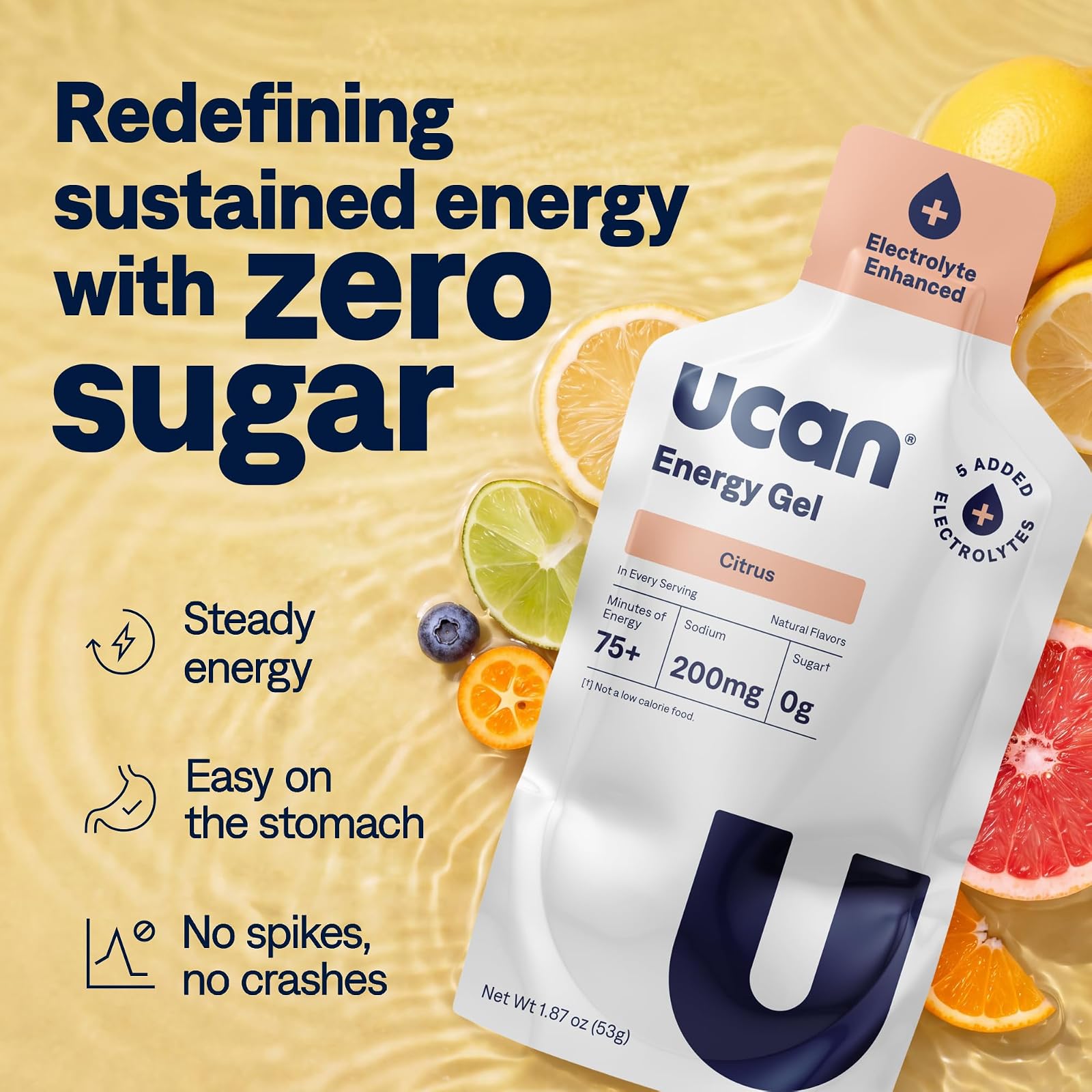 sugar free endurance gel for workouts