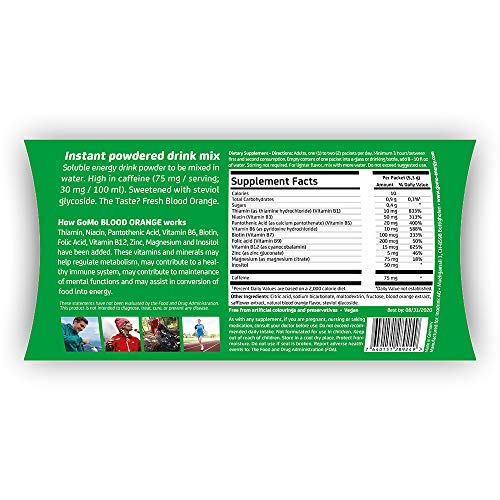 sugar-free energy boost powder