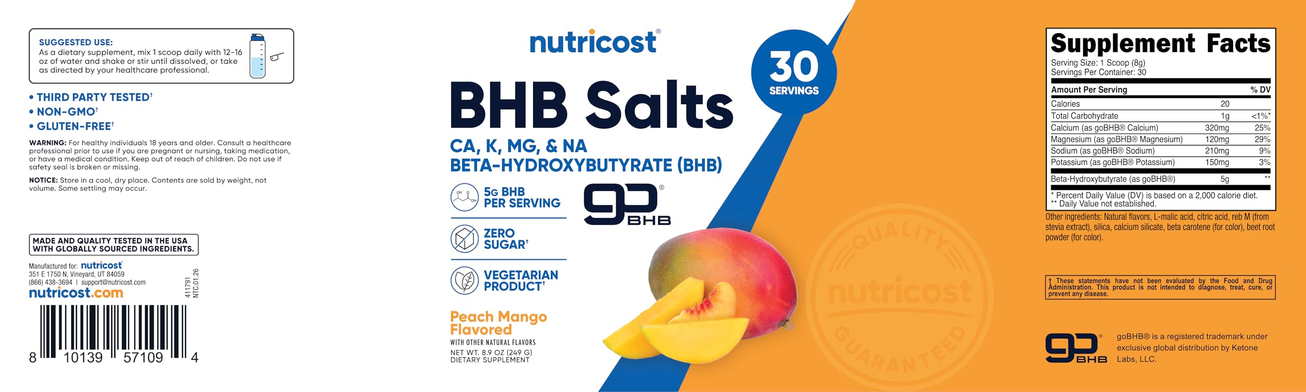 sugar-free energy drink mix